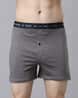 Buy Grey Boxers for Men by JOVEN Online | Ajio.com