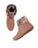 Buy Peach Boots for Women by MIJAS Online | Ajio.com