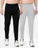 Buy Black & Grey Track Pants for Men by Bullmer Online | Ajio.com