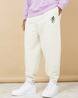 Buy Cream Track Pants for Men by Styli Online | Ajio.com