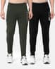 Buy Green & Black Track Pants for Men by Bullmer Online | Ajio.com
