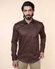 Buy Brown Shirts for Men by Success Online | Ajio.com