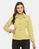Buy Lime Green Jackets & Coats for Women by Sonnesta Online | Ajio.com
