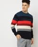Buy Navy Blue Sweaters & Cardigans for Men by NETPLAY Online | Ajio.com