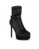 Buy Rag & Co High Heels Ankle-Length Boots | Black Color Women | AJIO LUXE