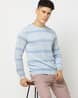 Buy Blue Sweaters & Cardigans for Men by NETPLAY Online | Ajio.com