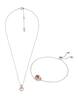 Buy Michael Kors Pendant Set with Bracelet MKC1614SET | Silver Color ...
