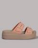 Buy Peach Heeled Sandals for Women by CROCS Online | Ajio.com