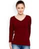 Buy Maroon Tops for Women by TRENDS TOWER Online | Ajio.com