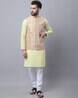 Buy Yellow 2-Piece Ethnic Suit for Men by SOJANYA Online | Ajio.com