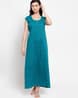 Buy Turquoise blue Nightshirts&Nighties for Women by Secret Wish Online ...
