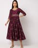 Buy Wine Dresses & Gowns for Women by AVAASA SET Online | Ajio.com