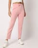 Buy Pink Track Pants for Women by Teamspirit Online | Ajio.com