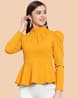 Buy Yellow Tops for Women by DREAM BEAUTY FASHION Online | Ajio.com