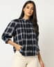 Buy Navy Shirts for Women by DNMX Online | Ajio.com