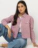 Buy Lavender Jackets & Coats for Women by RIO Online | Ajio.com