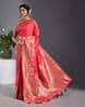 Buy CORAL Sarees for Women by ELEVEN COLOR Online | Ajio.com