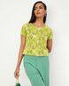 Buy Lime Yellow Tops for Women by MAX Online | Ajio.com