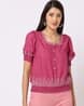 Buy Pink Tops for Women by HAWT Online | Ajio.com