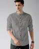 Buy Silver Shirts for Men by WUXI Online | Ajio.com