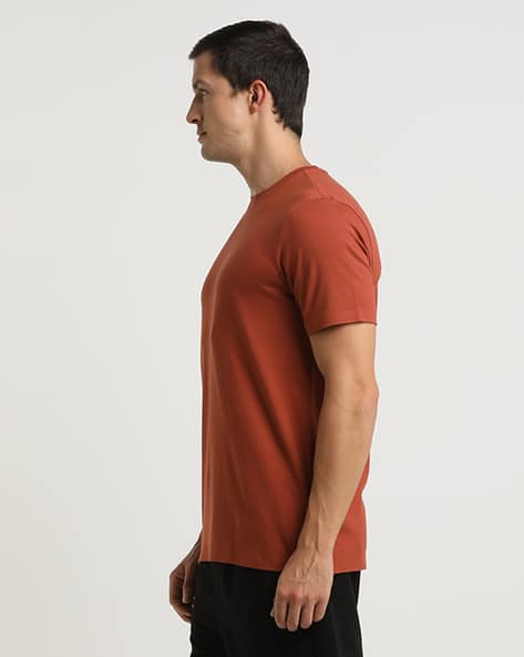 Buy Rust Orange Tshirts for Men by Altheory Sport by AZORTE Online ...
