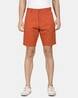 Buy Rust Shorts & 3/4ths for Men by T-Base Online | Ajio.com