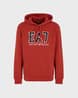 Buy Rust Red Sweatshirt & Hoodies for Men by EA7 Emporio Armani Online ...