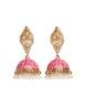 Buy Pink Earrings for Women by JEWELZ Online | Ajio.com