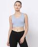 Buy Powder Blue Tops for Women by YOONOY Online | Ajio.com