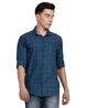 Buy Blue Shirts for Men by VOLUME ZERO Online | Ajio.com