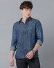 Buy Medium Blue Shirts for Men by Prototype Online | Ajio.com