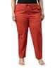 Buy Rust Pants for Women by GO COLORS Online | Ajio.com