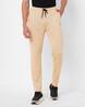 Buy Beige Track Pants for Men by FITZ Online | Ajio.com