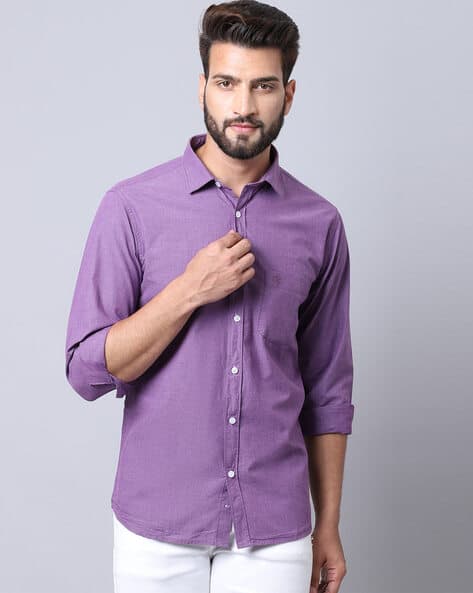 Dark Violet Color Shirt