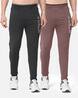 Buy Grey & Brown Track Pants for Men by Bullmer Online | Ajio.com