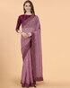 Buy Purple Sarees for Women by MARABOUT Online | Ajio.com