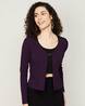 Buy Purple Shrugs & Jackets for Women by CODE BY LIFESTYLE Online ...