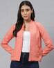Buy Peach Jackets & Coats for Women by COTTINFAB Online | Ajio.com