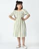 Buy Yellow & white Dresses & Frocks for Girls by BELLA MODA Online ...