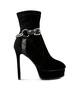 Buy Rag & Co Ankle-Length Boots with Metal Accent | Black Color Women ...