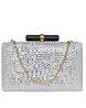 Buy Silver Clutches & Wristlets for Women by ARTKLIM Online | Ajio.com