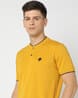Buy Mustard Yellow Tshirts for Men by NETPLAY Online | Ajio.com