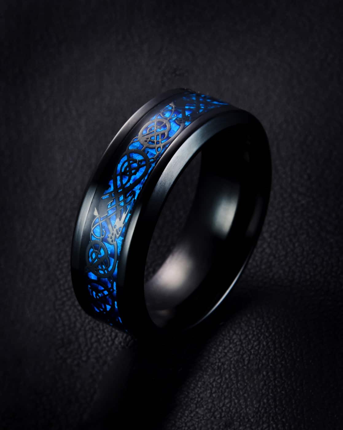 Blue Rings For Men