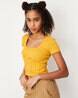 Buy Yellow Tops for Women by MAX Online | Ajio.com