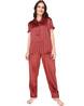 Buy Maroon Night&LoungeWearSets for Women by ZEYO Online | Ajio.com