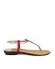 Buy Red Flat Sandals for Women by SOLES Online | Ajio.com
