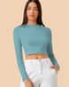 Buy Turquoise Blue Tops for Women by DREAM BEAUTY FASHION Online | Ajio.com