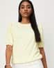 Buy Pale Yellow Tops for Women by MAX Online | Ajio.com