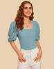 Buy Turquoise Tops for Women by DREAM BEAUTY FASHION Online | Ajio.com