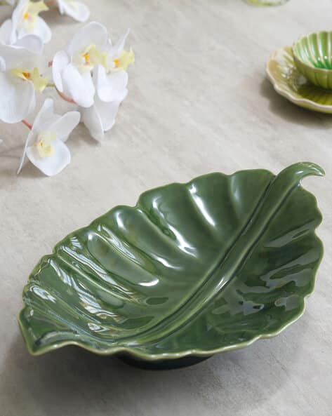 Leaf Design Plate